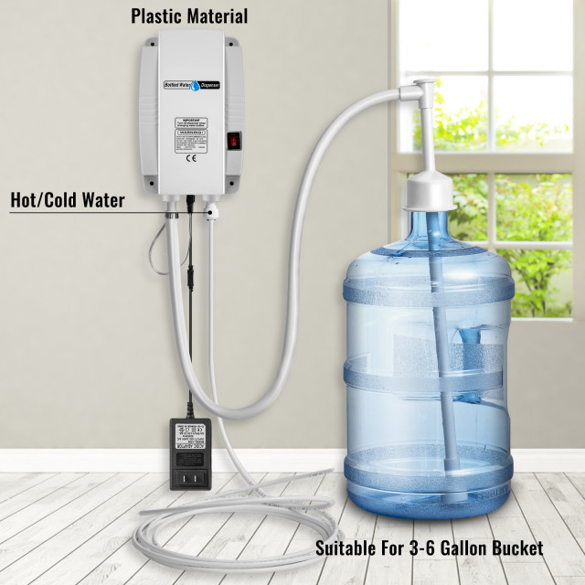 VEVOR 1 Gallon Fast Water Dispenser Bottled Water Dispensing Pump ...