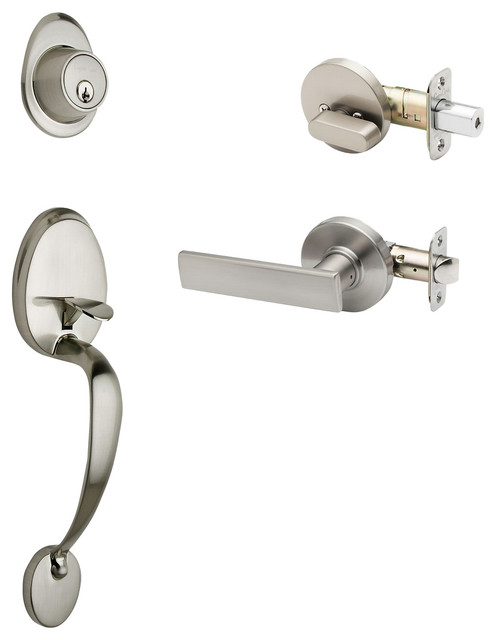 Active Handle Set, Remi Lever Interior Trim - Transitional - Door Entry ...