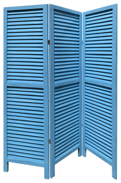 Screen Gems Shutter Screen Sg-237 Blue - Contemporary - Screens And ...