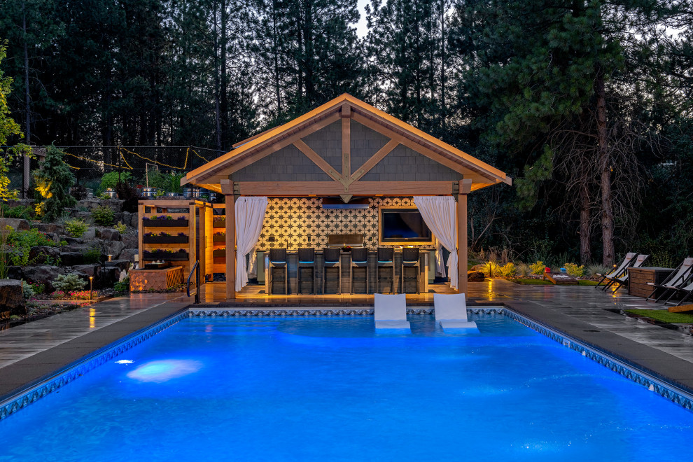 Pinewood Paradise - Craftsman - Patio - Seattle - by Alderwood ...