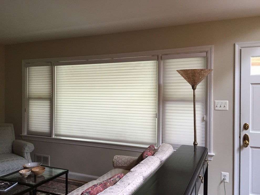 how to decorate narrow wall spaces between windows and door