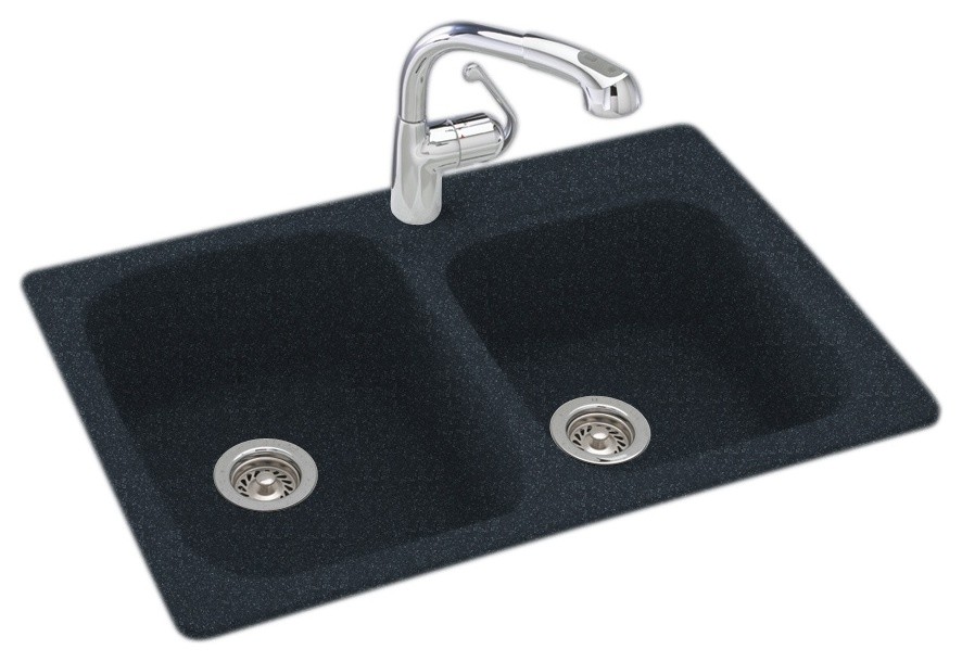 Swan Dualmount 33"x22" Kitchen Sink - Contemporary - Kitchen Sinks - by ...