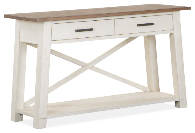 Rectangular Sofa Table - Farmhouse - Console Tables - by Magnussen Home ...