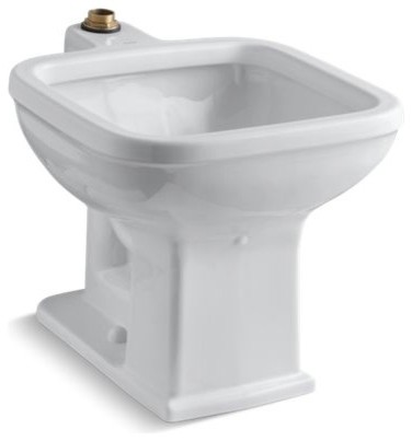 Kohler Tyrrell 21" X 27-1/8" Floor-Mounted Siphon-Jet Flushing Rim Sink ...
