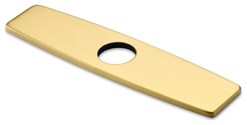 Luxier Kitchen Faucet Single-Hole Deck Plate, 10" - Contemporary ...