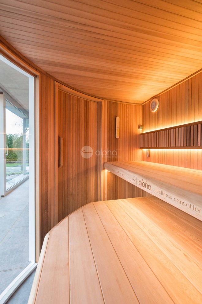 Project Outdoor Sauna - Contemporary - Pool - Seattle - by Ambient Elements