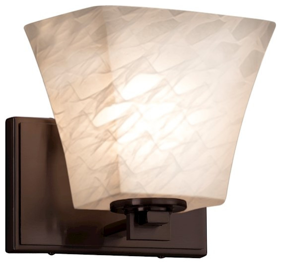 Justice Designs Fusion Era 1-LT LED Wall Sconce - Dark Bronze ...