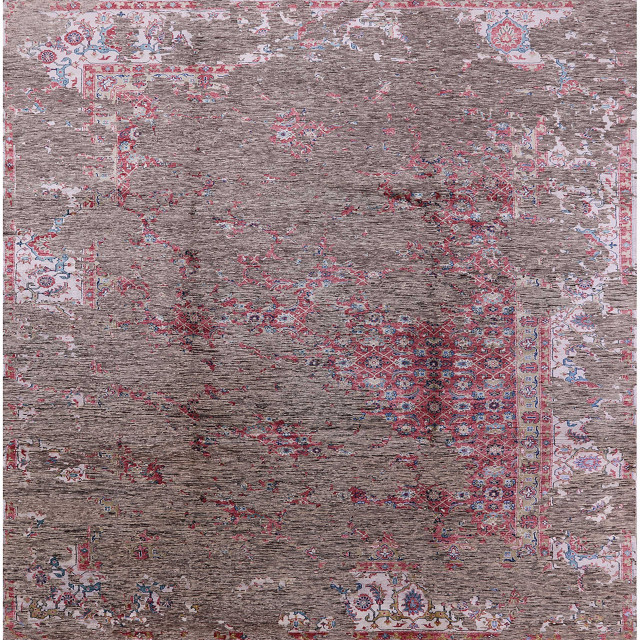 Ahgly Company Indoor Rectangle Mid-Century Modern Area Rugs, 5' x 7', 7 ...