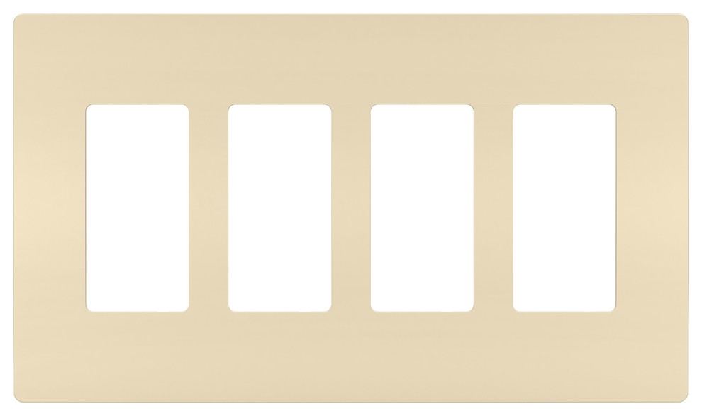 Legrand Radiant Screwless Wall Plate Plastic Sub Plate 4G, Ivory ...
