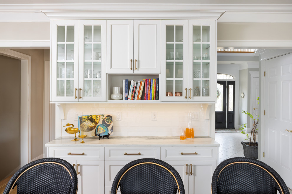 Fireside Gourmet Kitchen - Traditional - Kitchen - Boston - by ...
