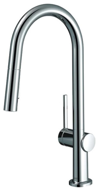 Sleek High Arc Kitchen Faucet with Magnetic Pull-Down Sprayer for Sinks ...