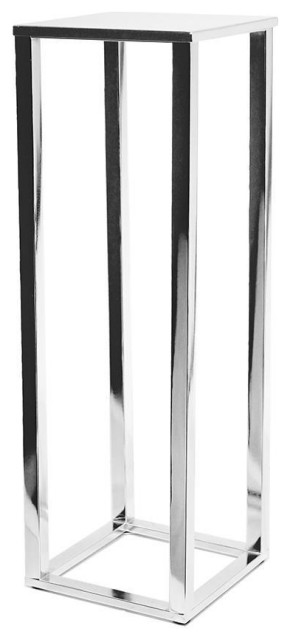 Electroplated Metal Stand, Large - Contemporary - Plant Stands And ...