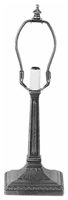 7" Golden Lily Accent Lamp Base - Traditional - Lamp Bases - by Meyda ...