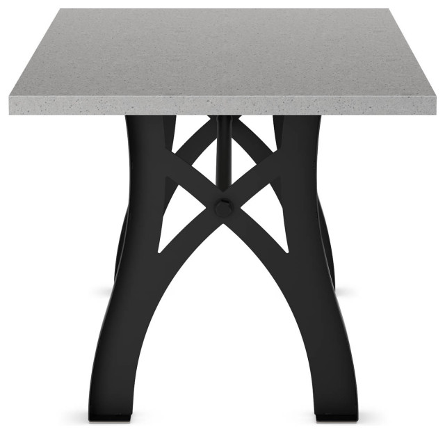 Amisco Cheston 60" Dining Table - Industrial - Dining Tables - by ...
