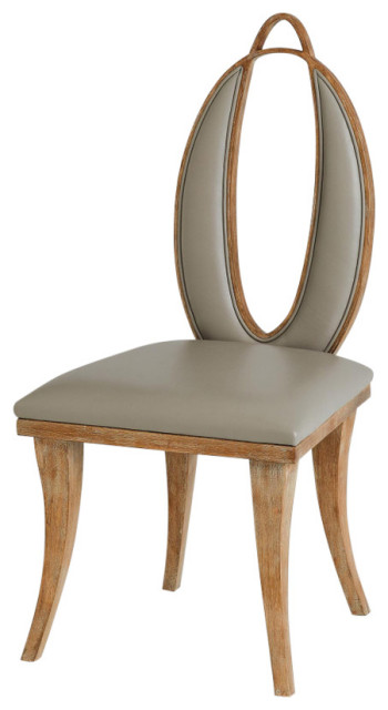 Adelaide Chair, 19.25"L x 21.75"W x 40.25"H - Transitional - Dining ...