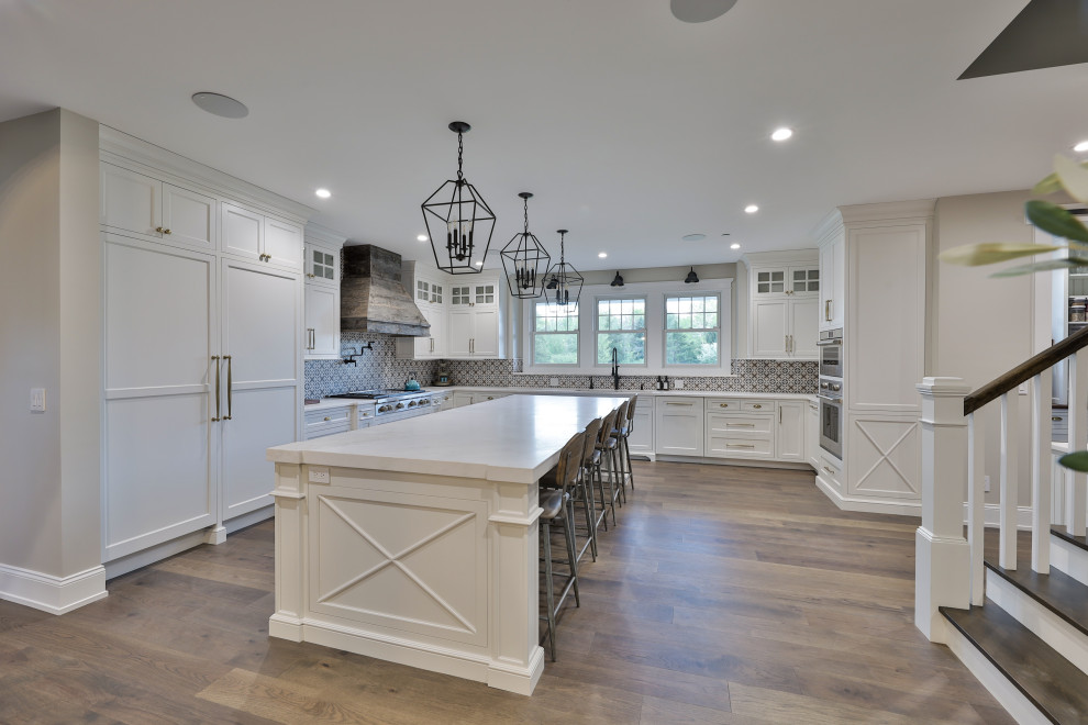 Rustic Farmhouse Kitchen Design - Farmhouse - Kitchen - Philadelphia ...