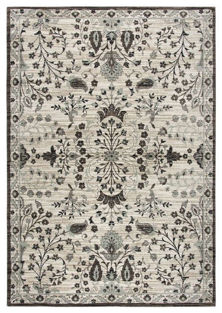 Rizzy Home Zenith Transitional 3'3"x5'3", 7'10" x 10'10" - Traditional ...