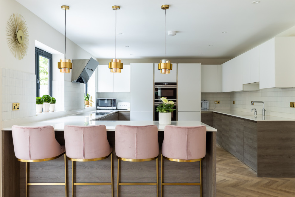 Hertfordshire Family Home Refurb - Contemporary - Kitchen - Hertfordshire - by HH Interiors | Houzz