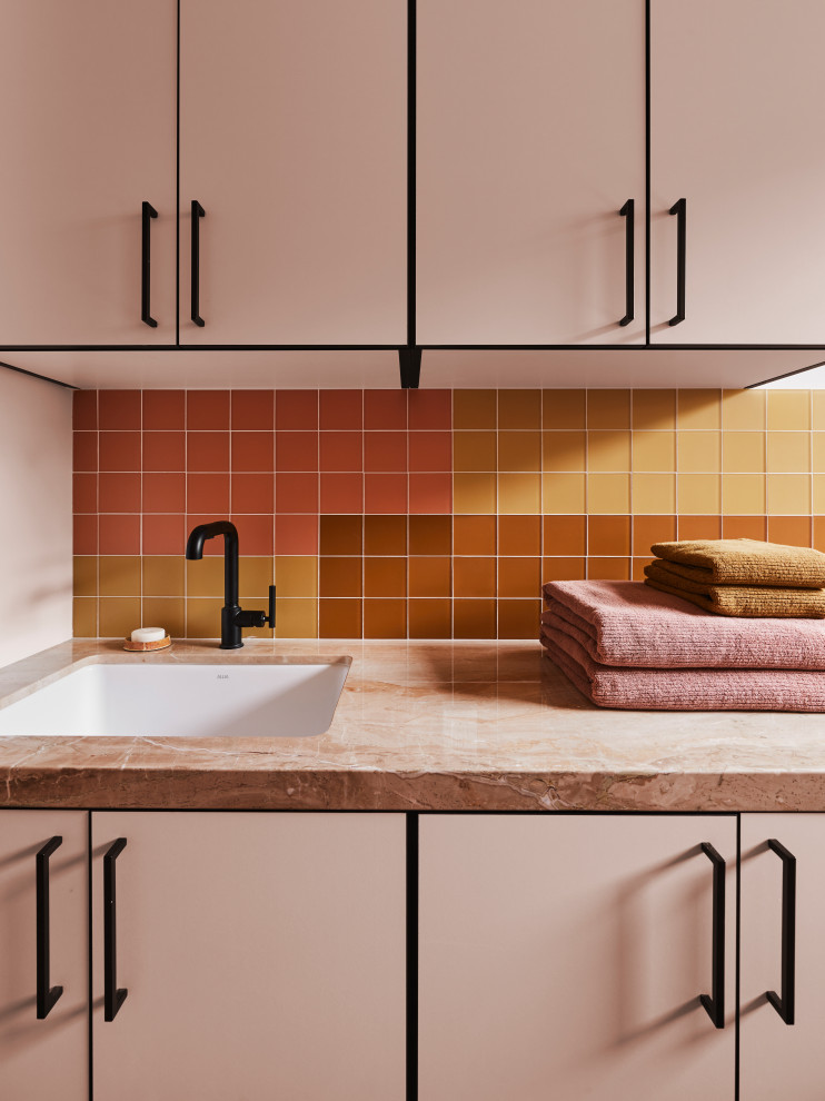 Euro Pop Laundry - Midcentury - Laundry Room - Orange County - by ...