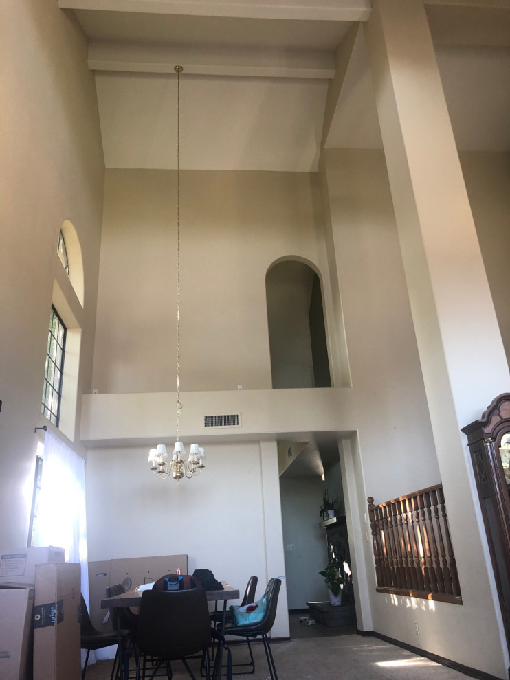 30 ft ceiling over dining room