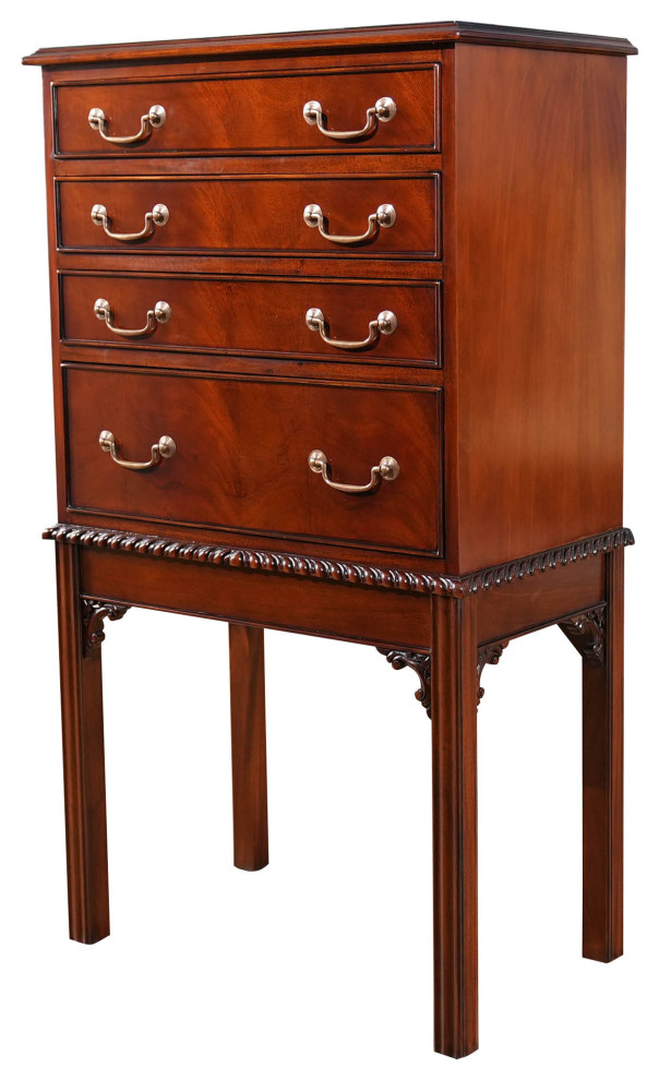 Mahogany Silver Chest - Traditional - Accent Chests And Cabinets - by ...