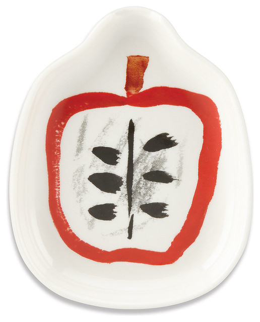 New York Illustration Dinnerware Spoon Rest Apple - Spoon Rests - by ...