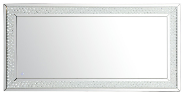 Raiden 36x72" Led Crystal Mirror - Contemporary - Wall Mirrors - by ...