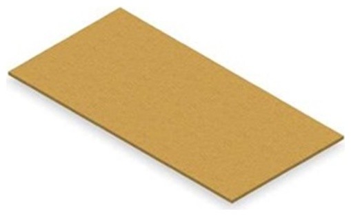 Corrugated Particle Board Decking, Gray - Deck Tiles And Planks - by ...