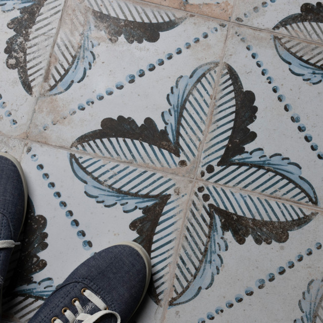 Kings Root Ceramic Floor and Wall Tile, Sample - Farmhouse - Wall And ...