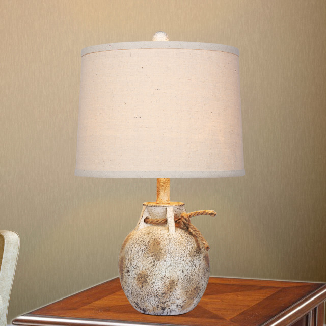 Short Jug Table Lamp - Beach Style - Table Lamps - by HedgeApple | Houzz