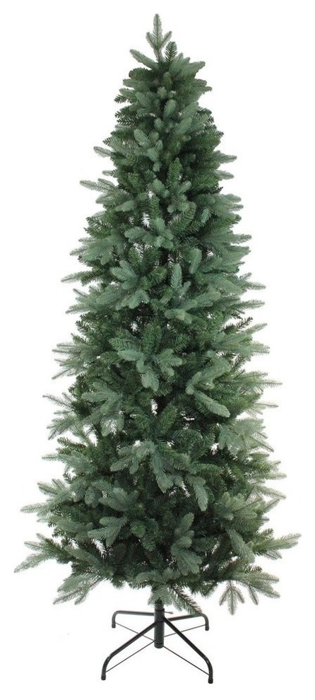 Washington Frasier Fir Slim Artificial Christmas Tree, Unlit, 108 ...