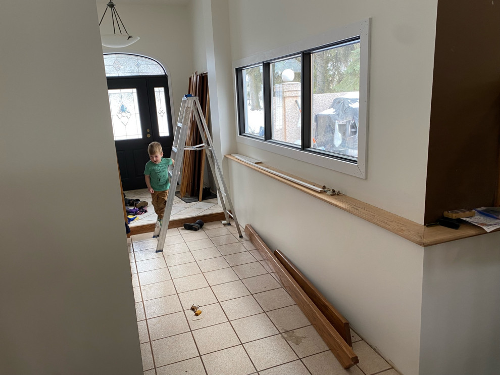 Board & Batten in entryway- help