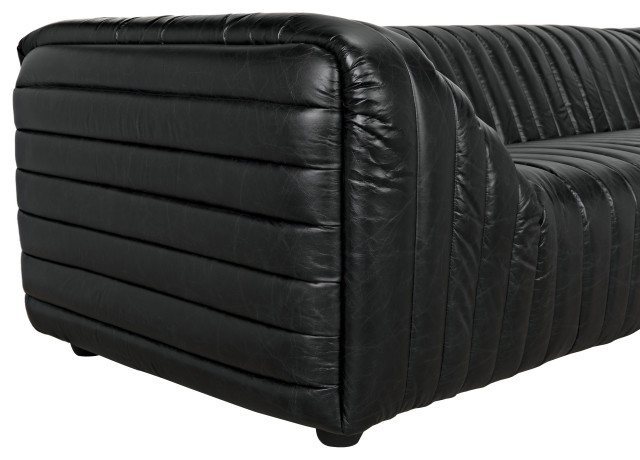 Hermes Sofa, Leather - Contemporary - Sofas - by Noir | Houzz