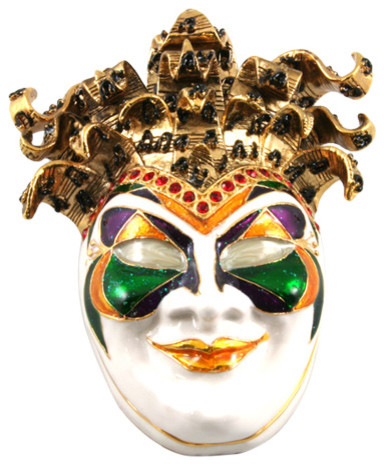 Venetian Mask Box - Contemporary - Decorative Boxes - by Jubilee Gift ...