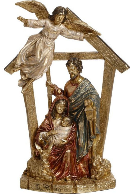 Mark Roberts Christmas 2023 Holy Family With Angel 11.5 ...