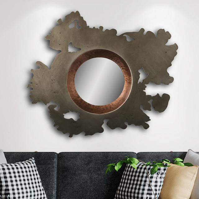 Decorative Metal Mirror - Contemporary - Wall Mirrors - by Peterson ...