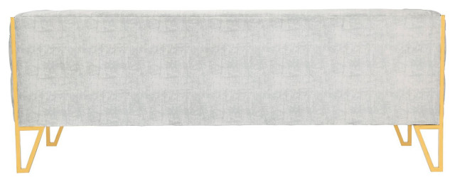 Vector Sofa in Gray and Gold - Contemporary - Sofas - by Timeout PRO ...