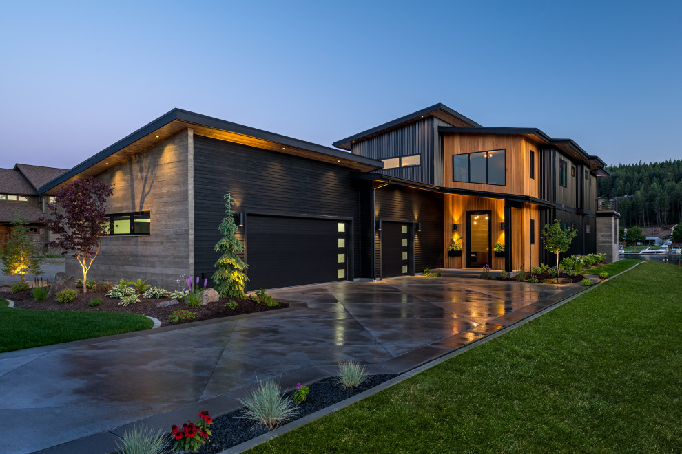 A Modern Riverfront Home - Contemporary - Exterior - Seattle - by MB ...