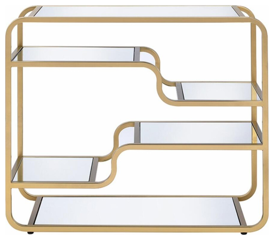 ACME Astrid Table, Gold/Mirror - Contemporary - Sofas - by Kolibri ...