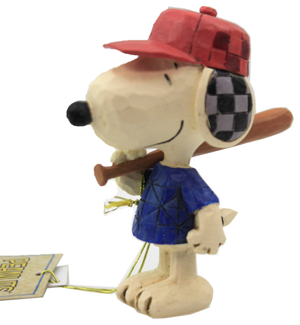 Jim Shore Snoopy Baseball Mini Polyresin Batter Up 6007961 ...