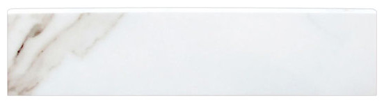 Porcelain Trims Calacatta Look Bullnose 3x12 - Contemporary - Accent ...