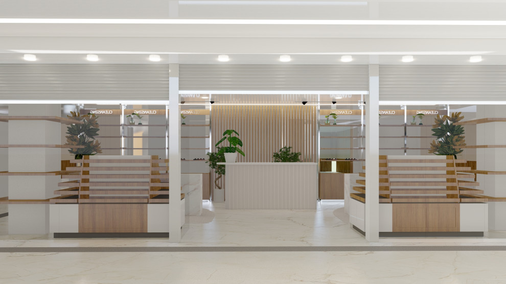 Modern Showroom Design at Hornchurch - Modern - Entry - London - by ...