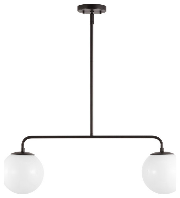 Safavieh Conyer 2Lt 18" Pendant - Contemporary - Pendant Lighting - by ...