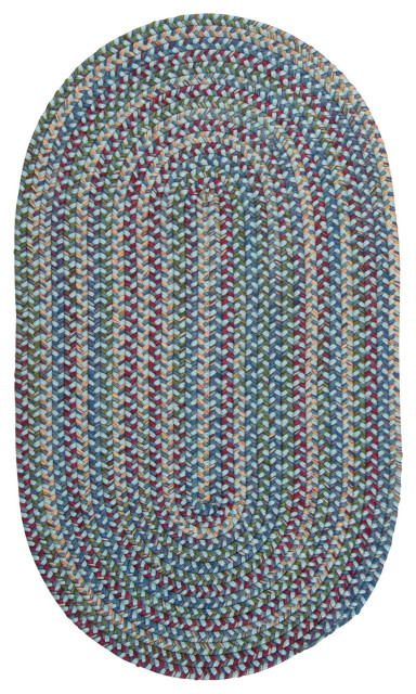 Colonial Mills Worley Runner Braided Rug, 30"x132" Runner ...