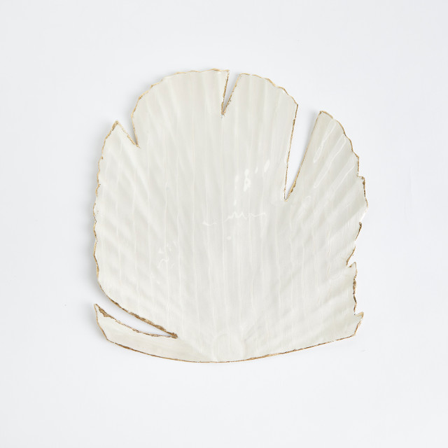Palm Charger, 12.75x14x.25 - Tropical - Charger Plates - by Napa Home ...