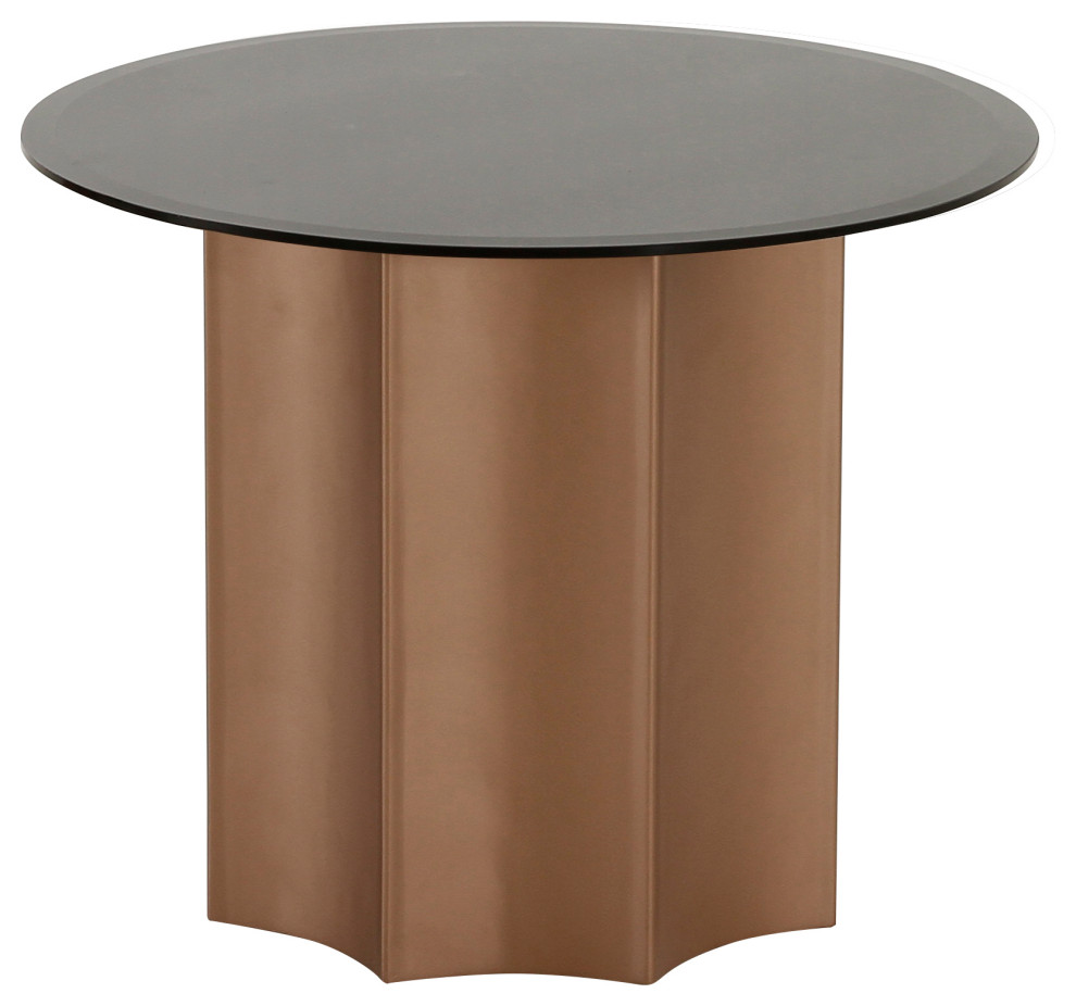 Modrest Ingram Modern End Table - Contemporary - Side Tables And End ...
