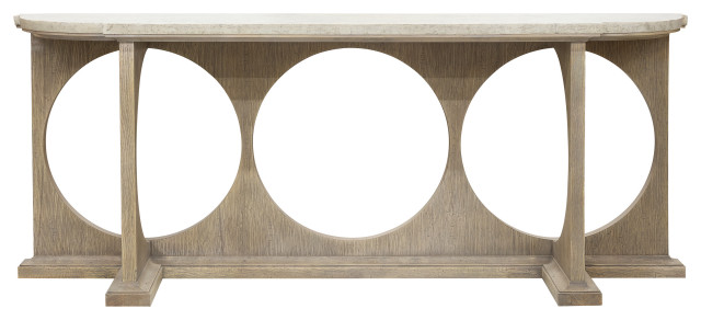 Modern Entryway Console Table With Concrete Top by Pulaski Furniture ...