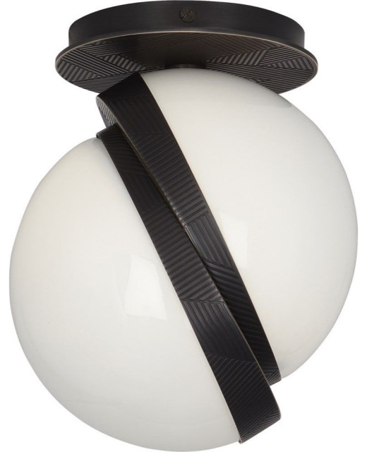 Robert Abbey Z623 Michael Berman Brut - One Light Flush Mount - Contemporary - Flush-mount ...