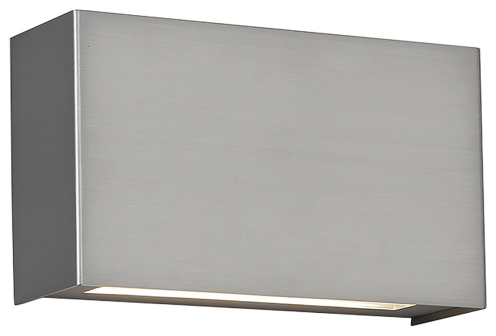 WAC Lighting WS-25612-27 Blok 2 Light 7" Tall LED Bathroom Sconce ...