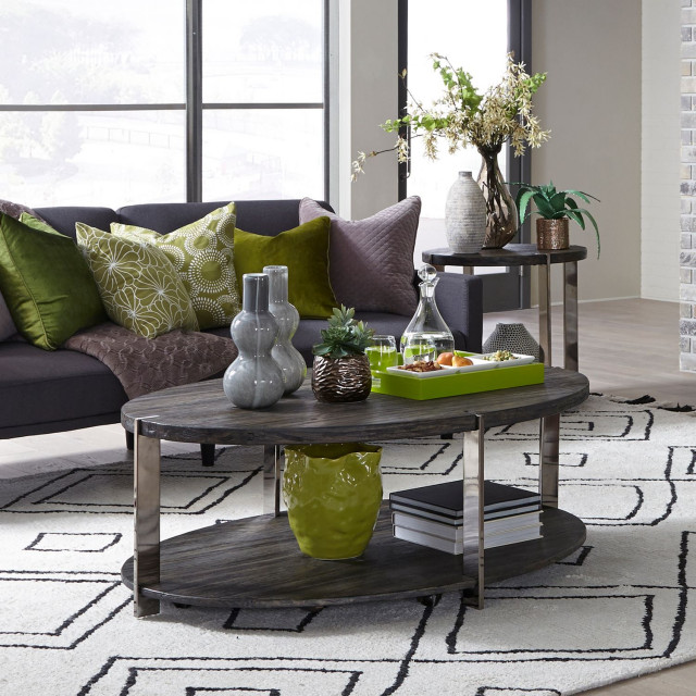 Zikrah 3 Piece Coffee Table Set - Contemporary - Coffee Table Sets - by ...